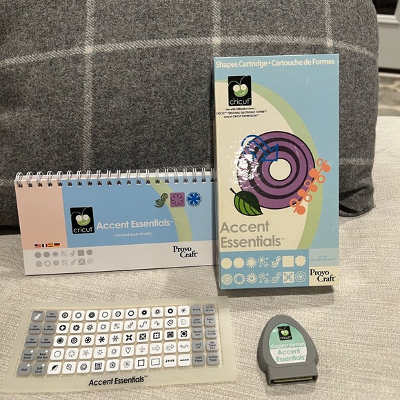 Cricut | Other | Cricut Accent Essentials Cartridge | Poshmark